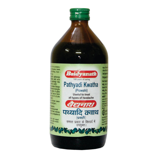 Baidyanath Pathyadi Kwath 450ml – Baidyanath Nagpur