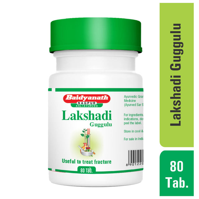 Baidyanath Lakshadi Guggulu-80 Tablets – Baidyanath Nagpur
