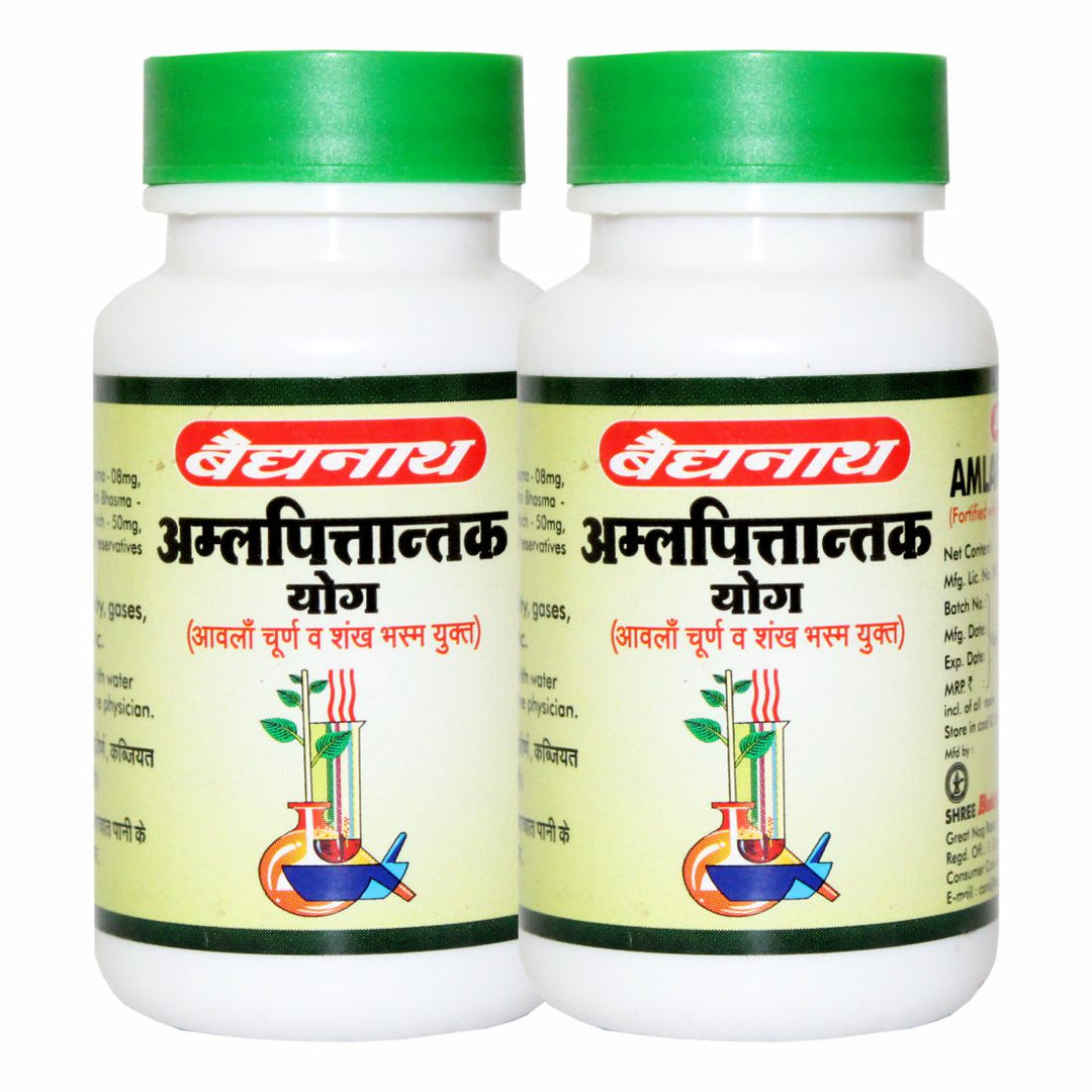 Baidyanath Amlapittantak Yog (100 Tablets each) – Baidyanath Nagpur